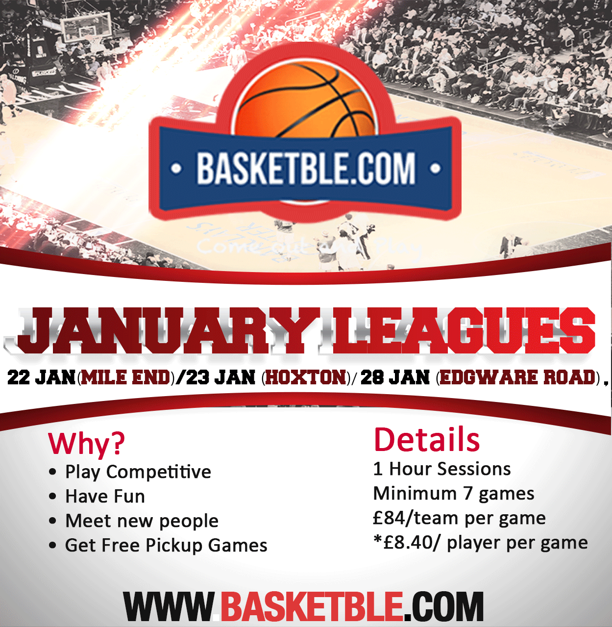 BASKETBLE – Come Out & Play!